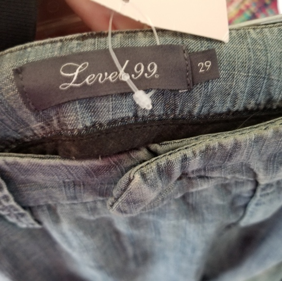 Level 99 | Jeans | Nwt Level 99 Tencel Denim Cropped | Poshmark